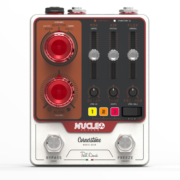 Cornerstone Nucleo Paul Davids Signature Reverb Effektpedal – cream ...
