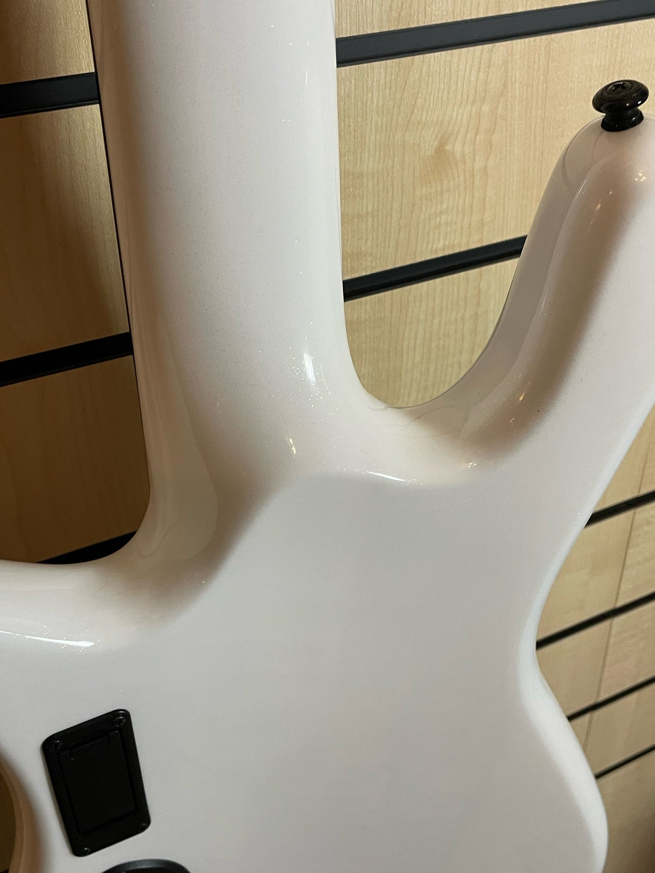 Spector NS Dimension HP 5 Multi-Scale White Sparkle Gloss E-Bass ...