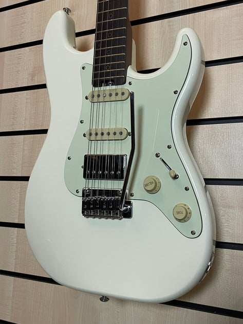 Schecter Nick Johnston Traditional HSS Atomic Snow E-Gitarre B-Ware ...